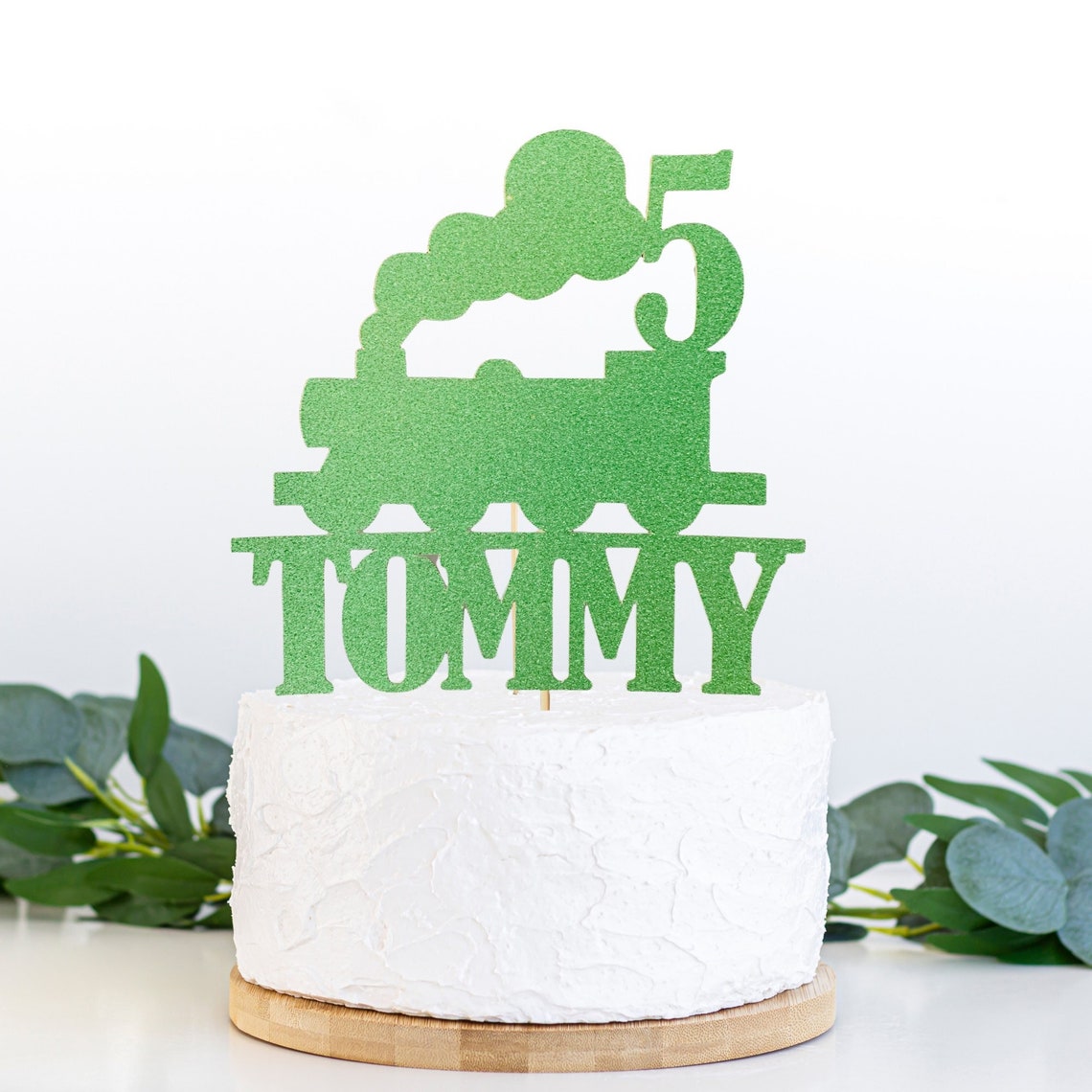 Custom Train Cake Topper, Personalised Train Cake Topper, Train Party ...