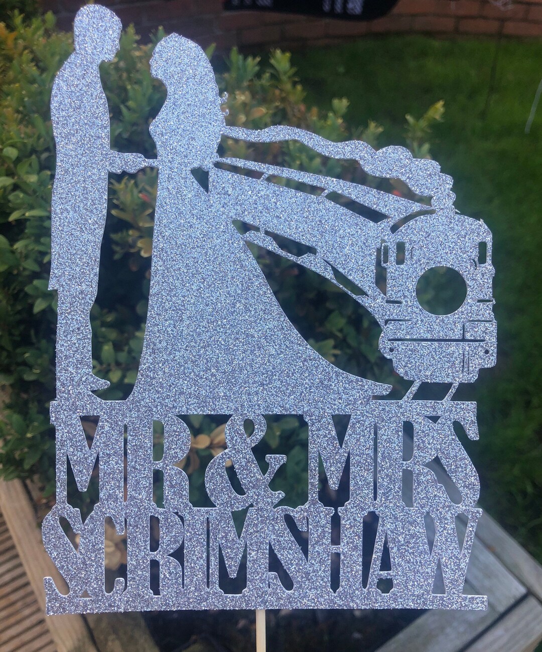 Train Wedding Cake Topper, Train Cake Topper, Train Lovers Wedding ...