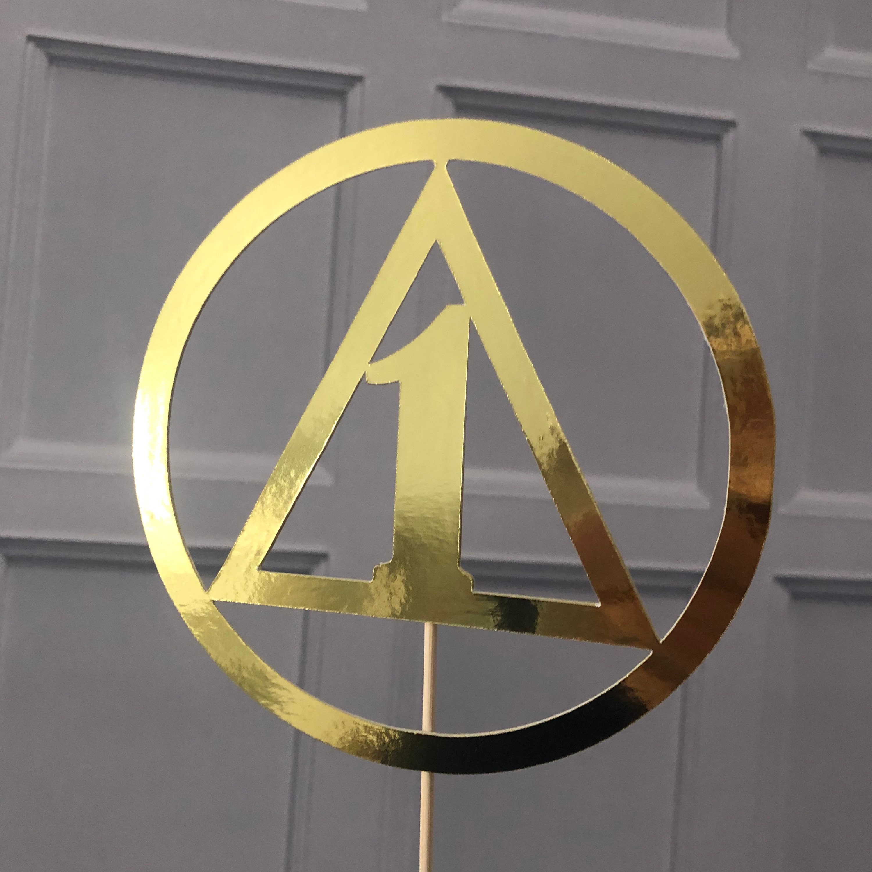 AA Cake Topper Sobriety Cake Topper Anniversary Gift Sober - Etsy UK