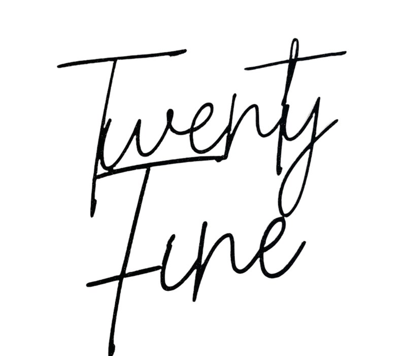 Twenty Fine Cake Charm, Twenty Fine Sheet Cake Charm, Bento Cake Twenty ...