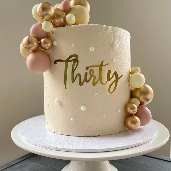 Name Cake Topper - Etsy