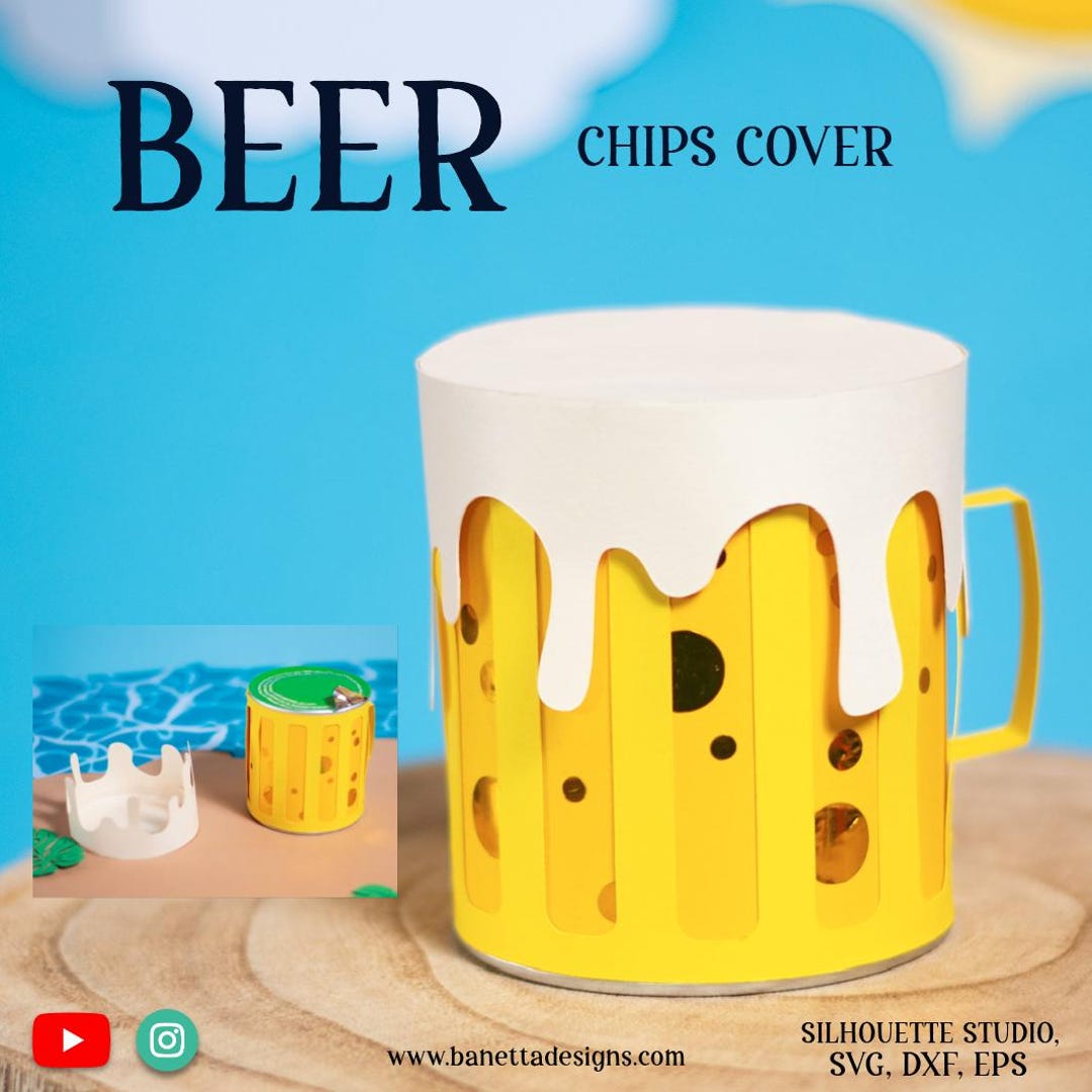 BEER Chips Cover SVG, Digital Download - Etsy