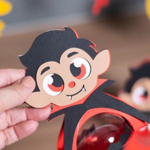 Vampire Viktor Halloween VAMPIRE Candy Holder, Treat Box, Ornament Gift ...