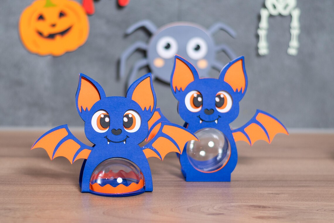 Spooky Sadie Halloween BAT Candy Holder, Treat Box, Ornament Gift SVG ...