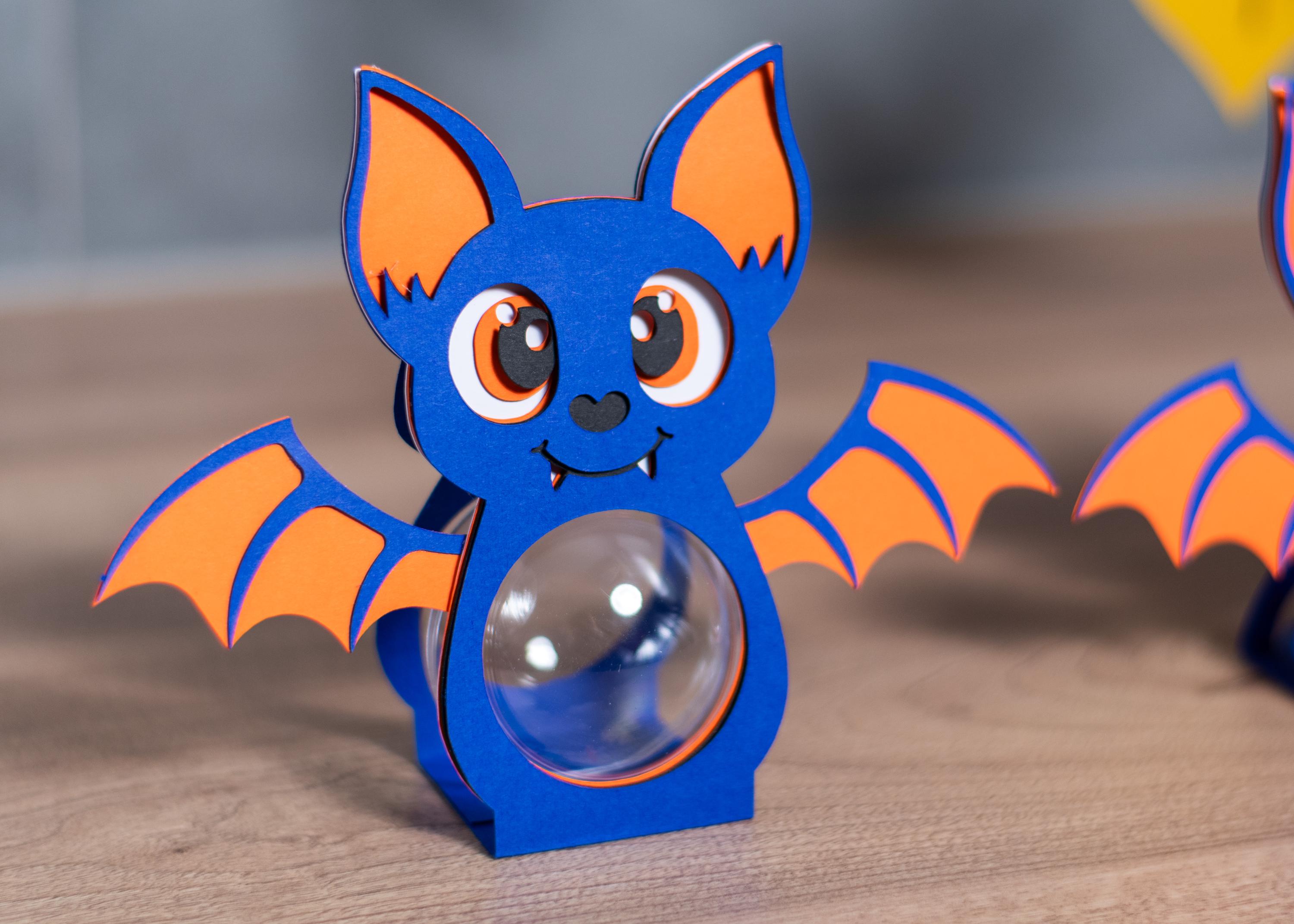 Spooky Sadie Halloween BAT Candy Holder, Treat Box, Ornament Gift SVG ...