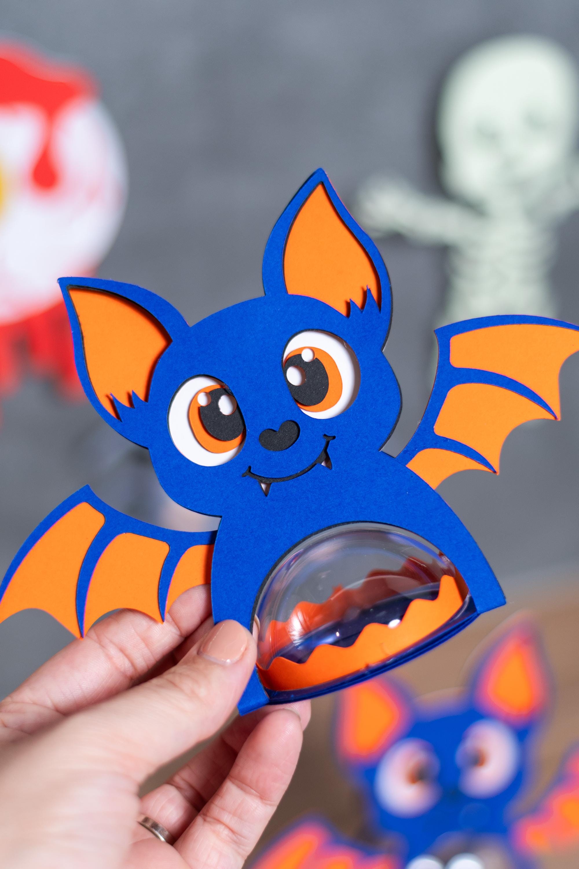Spooky Sadie Halloween BAT Candy Holder, Treat Box, Ornament Gift SVG ...