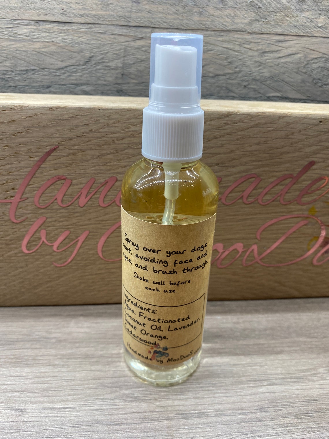 Natural Deodorising Spray for Dogs With Essential Oils. - Etsy UK