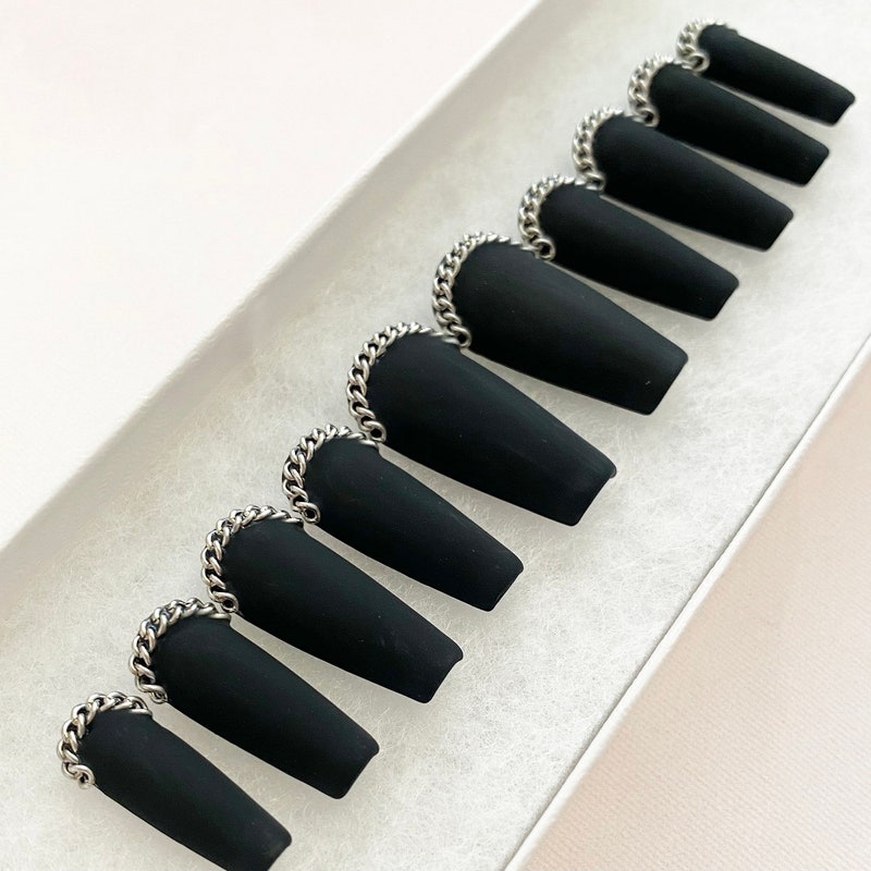 Matte Fake Nails - Etsy