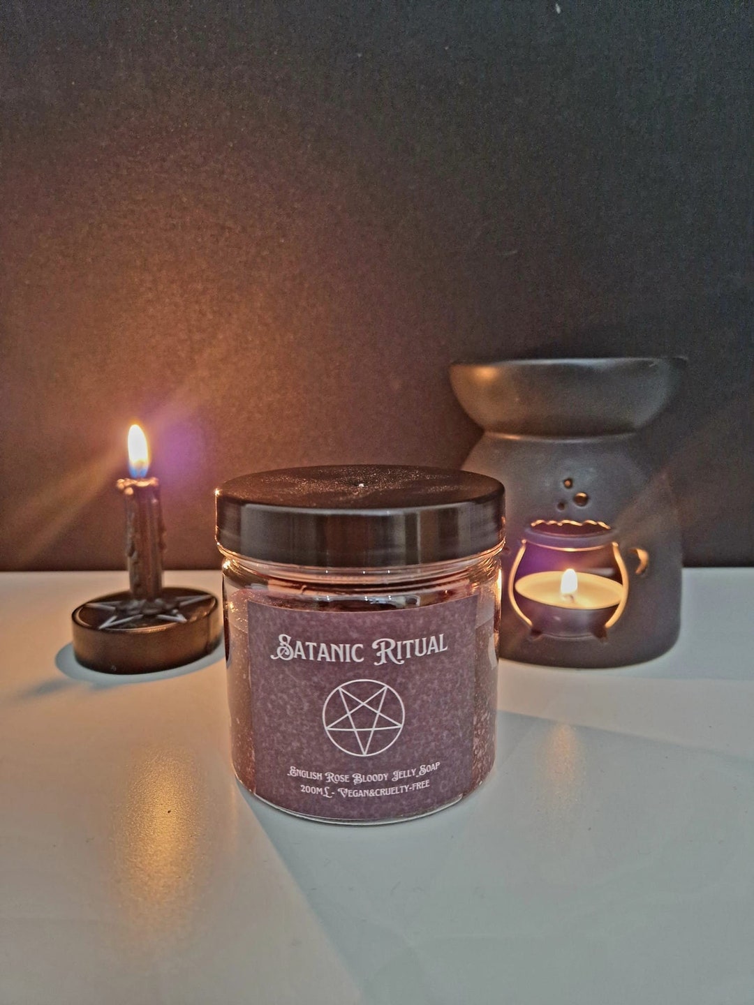 English Rose Jelly Soap, Satanic Decor, Satanic Ritual, Valentine Gift ...