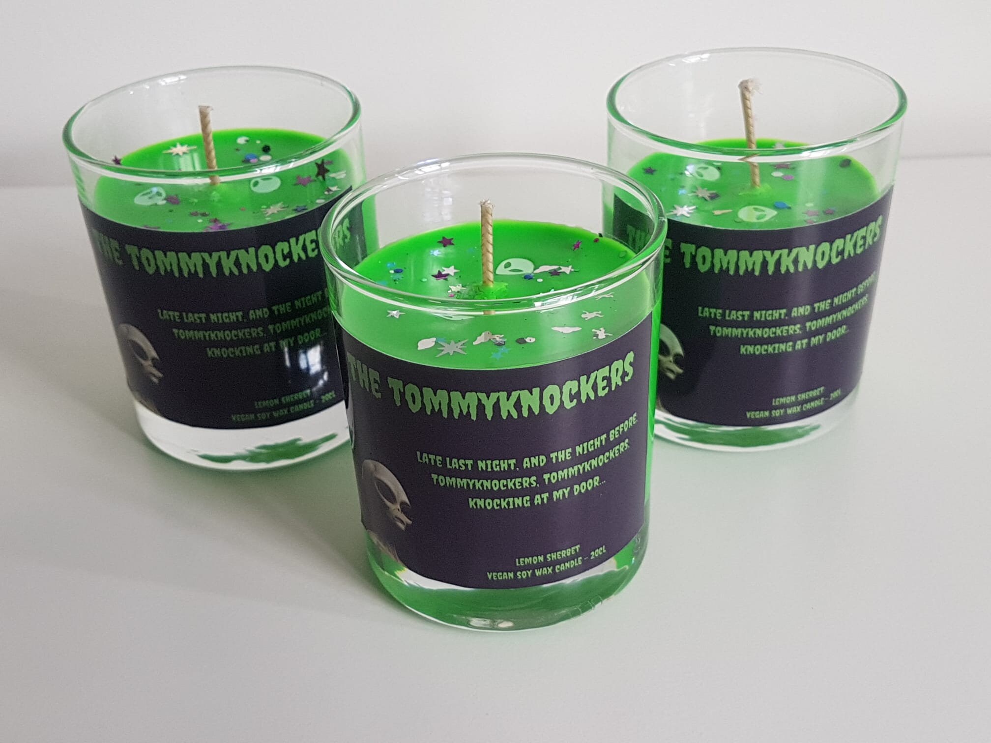 Galaxy Candle UFO Alien Candle the Tommyknockers Decor - Etsy