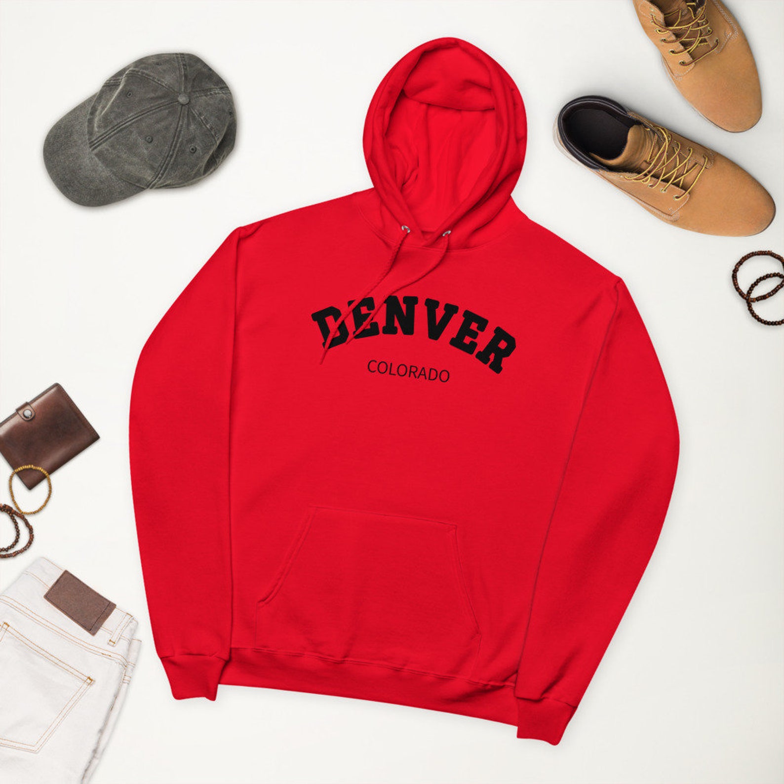 Denver Sweatshirt Hoodie Unisex / Colorado Sweatshirt / Denver Hoodie ...