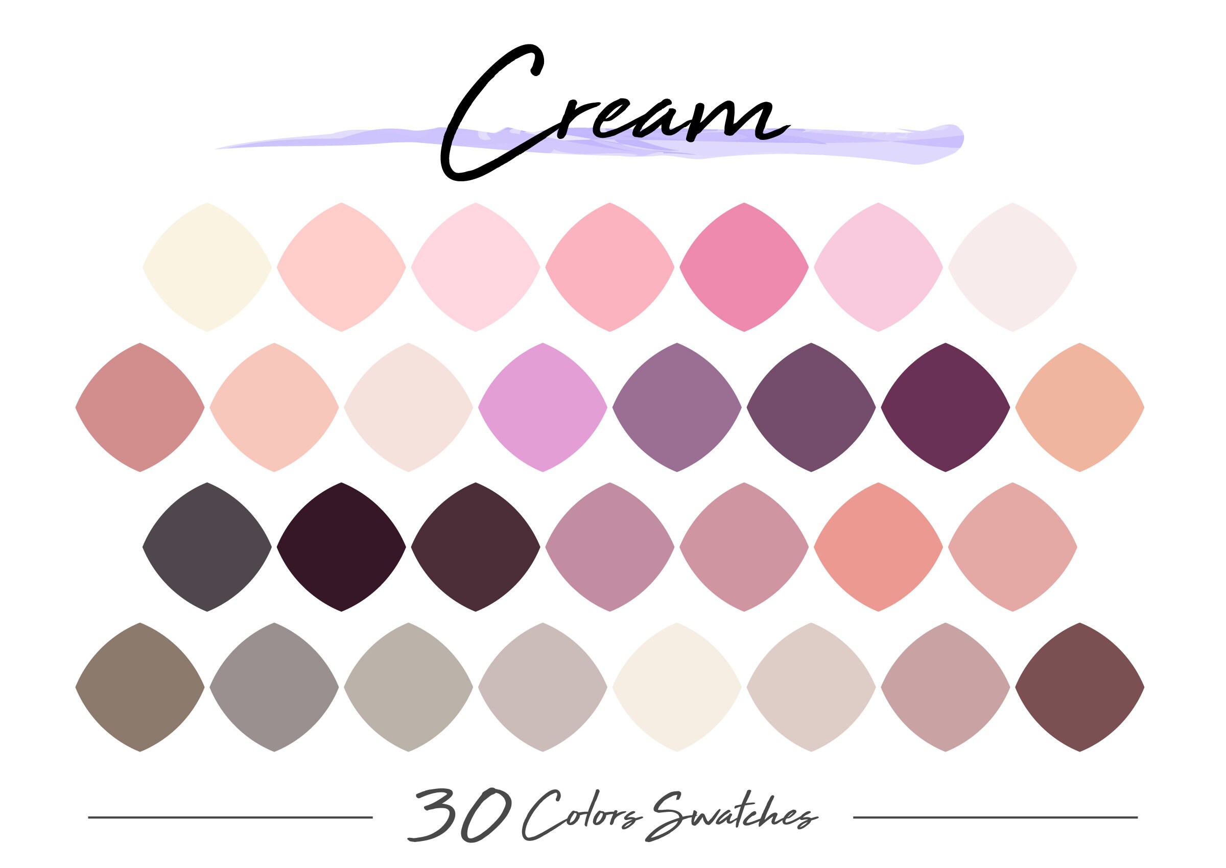 The Color Palette, Procreate, Swatches Color, Handpicked Colors to Help ...