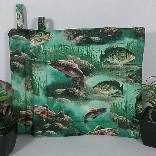 Fish Pot Holders - Etsy