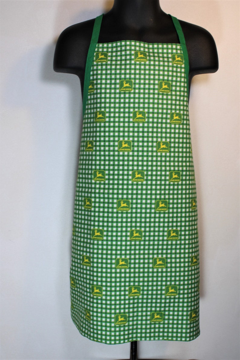 John Deere Themed Aprons for Children, Toddler and Youth Sizes, With ...