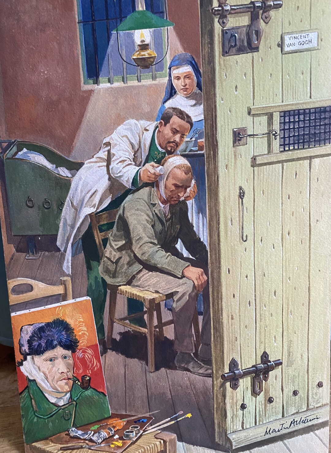 Ladybird Book Original Artwork - Great Artists - Martin Aitchison - Etsy