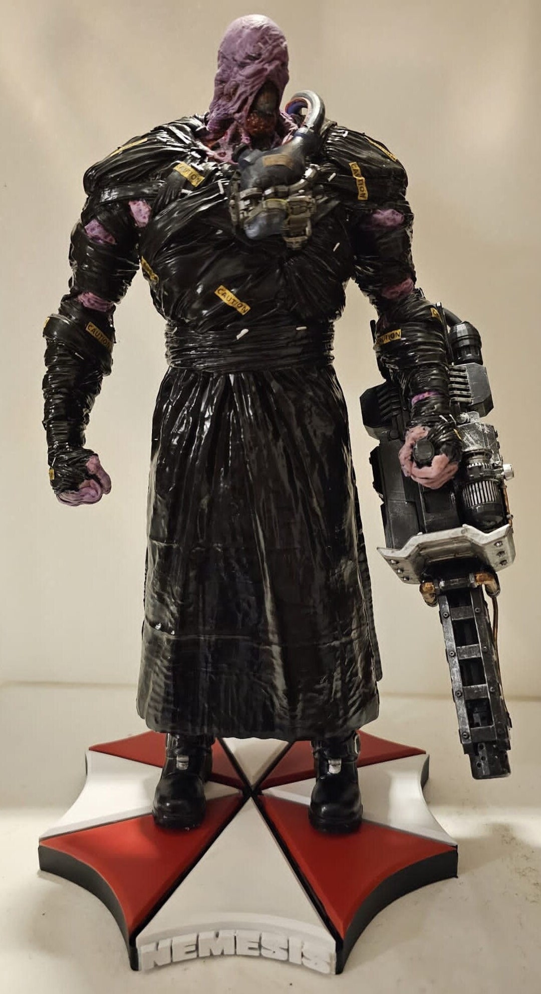 Nemesis Resident Evil Action Figure High Resolution Print, Hand Painted ...