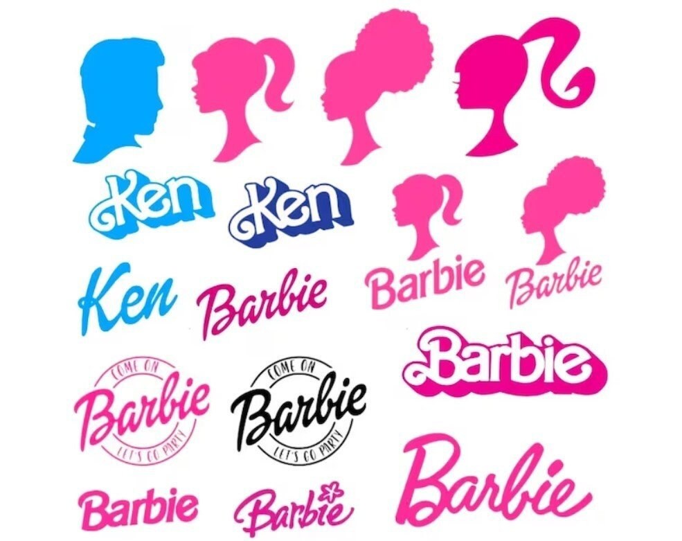 Barbie Svgs and Pngs Bundle Doll Svgs and Pngs Logo Cricut - Etsy Singapore