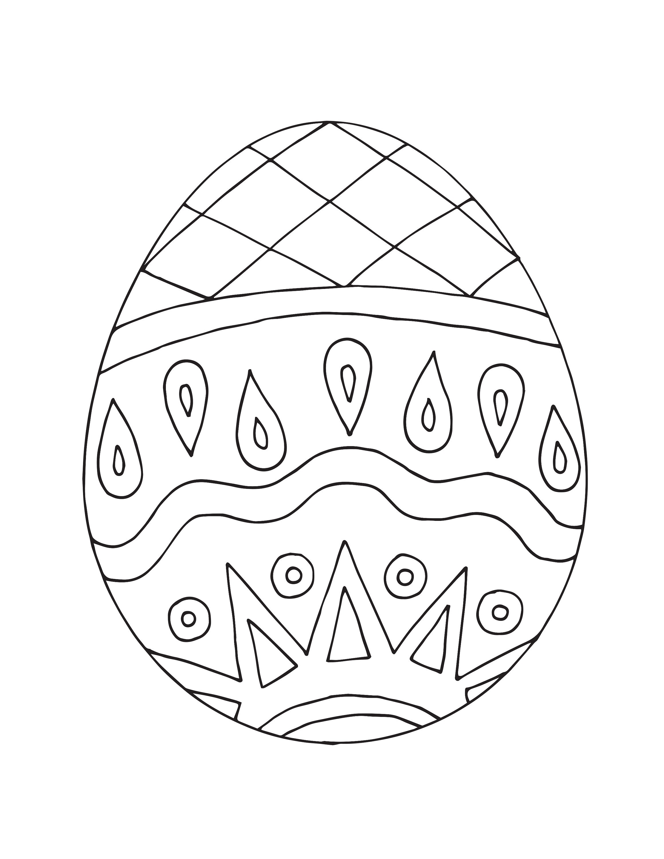 Easter Printable 30 Coloring Pages - Etsy