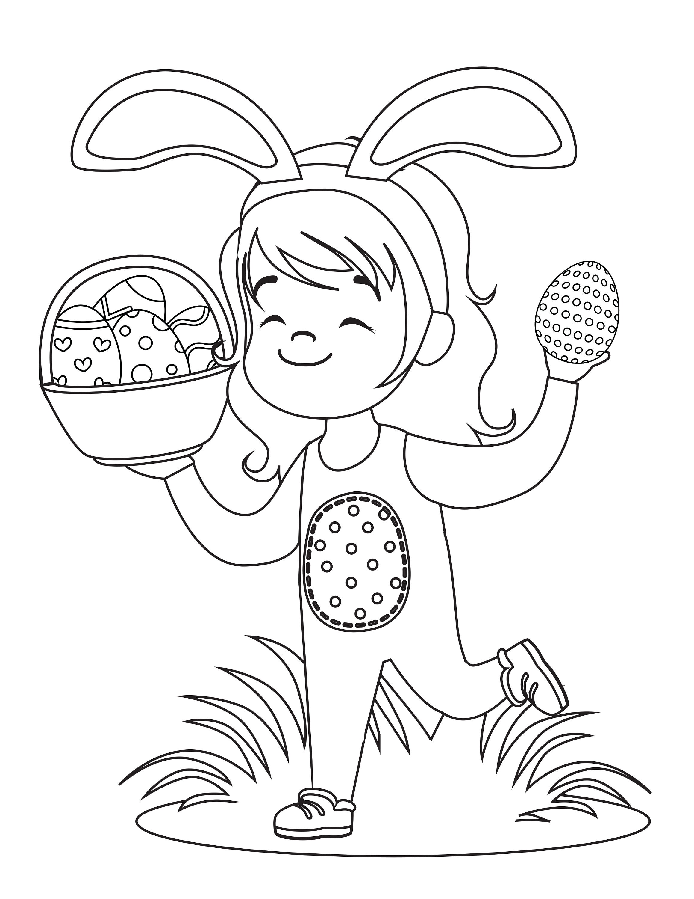 Easter Printable 30 Coloring Pages - Etsy