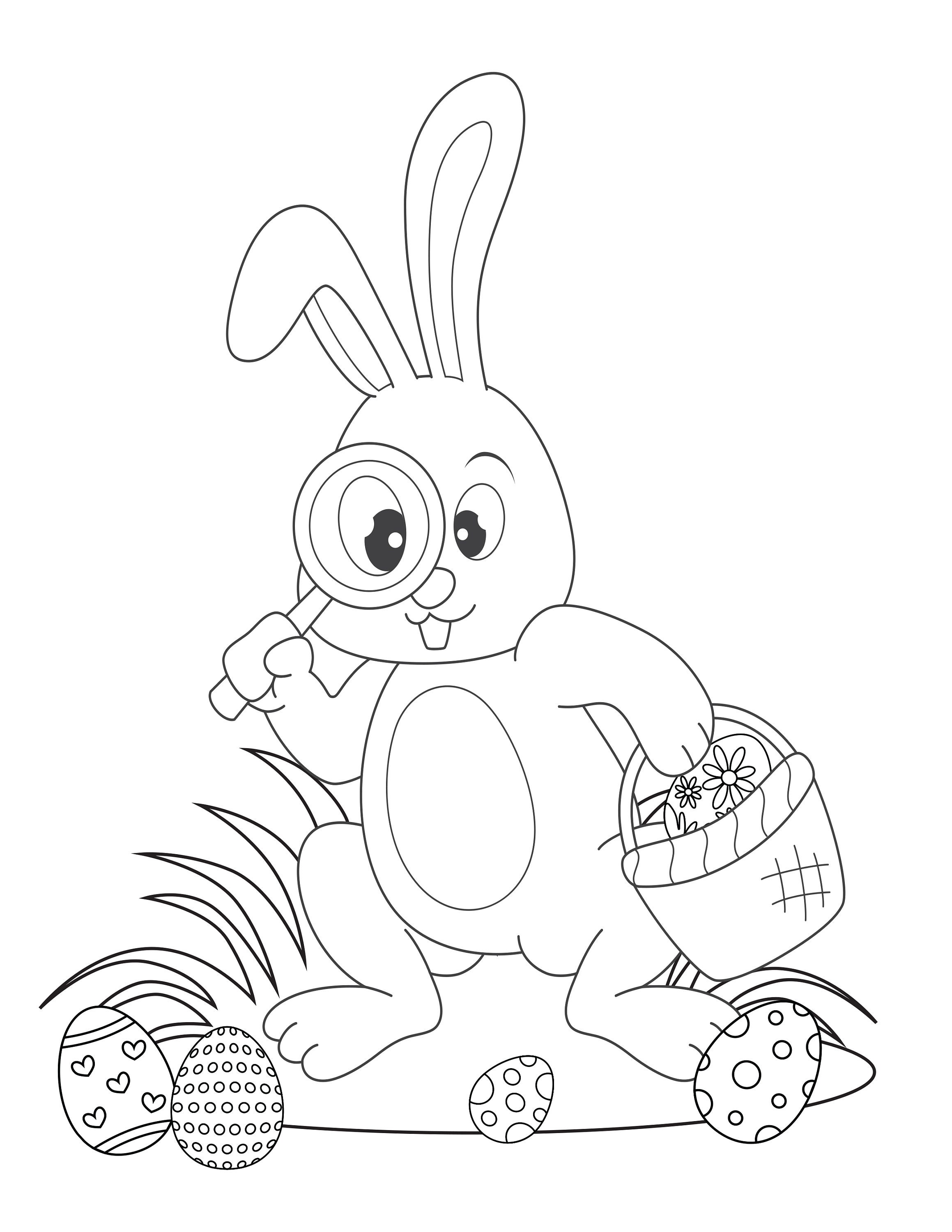 Easter Printable 30 Coloring Pages - Etsy
