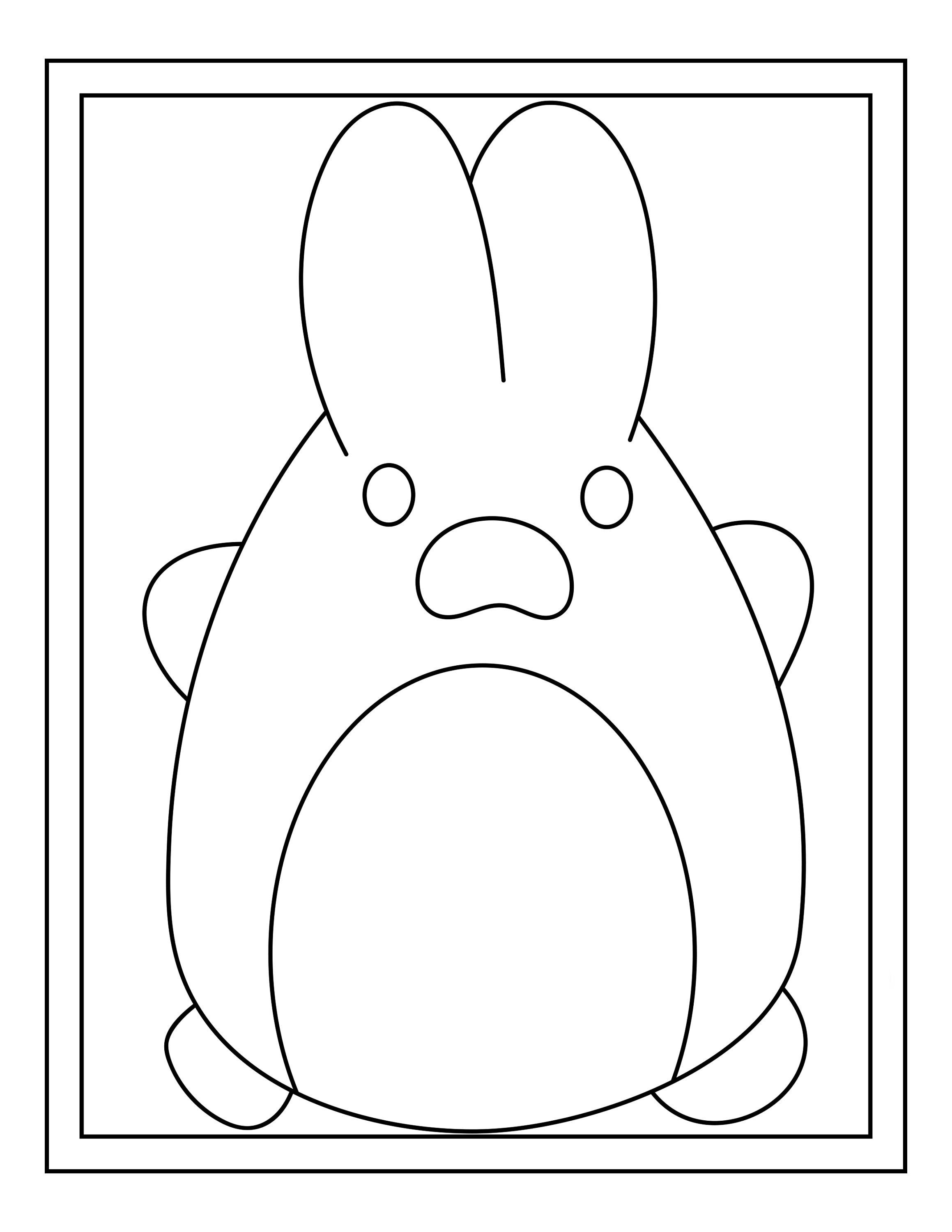 Squishy Printable 16 Coloring Pages - Instant Download - Etsy