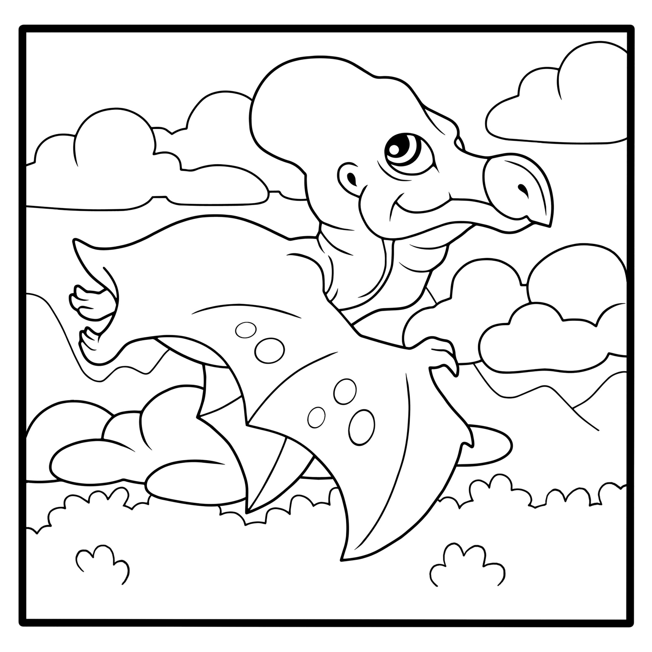 Dinosaur 40 Printable Pages - Etsy