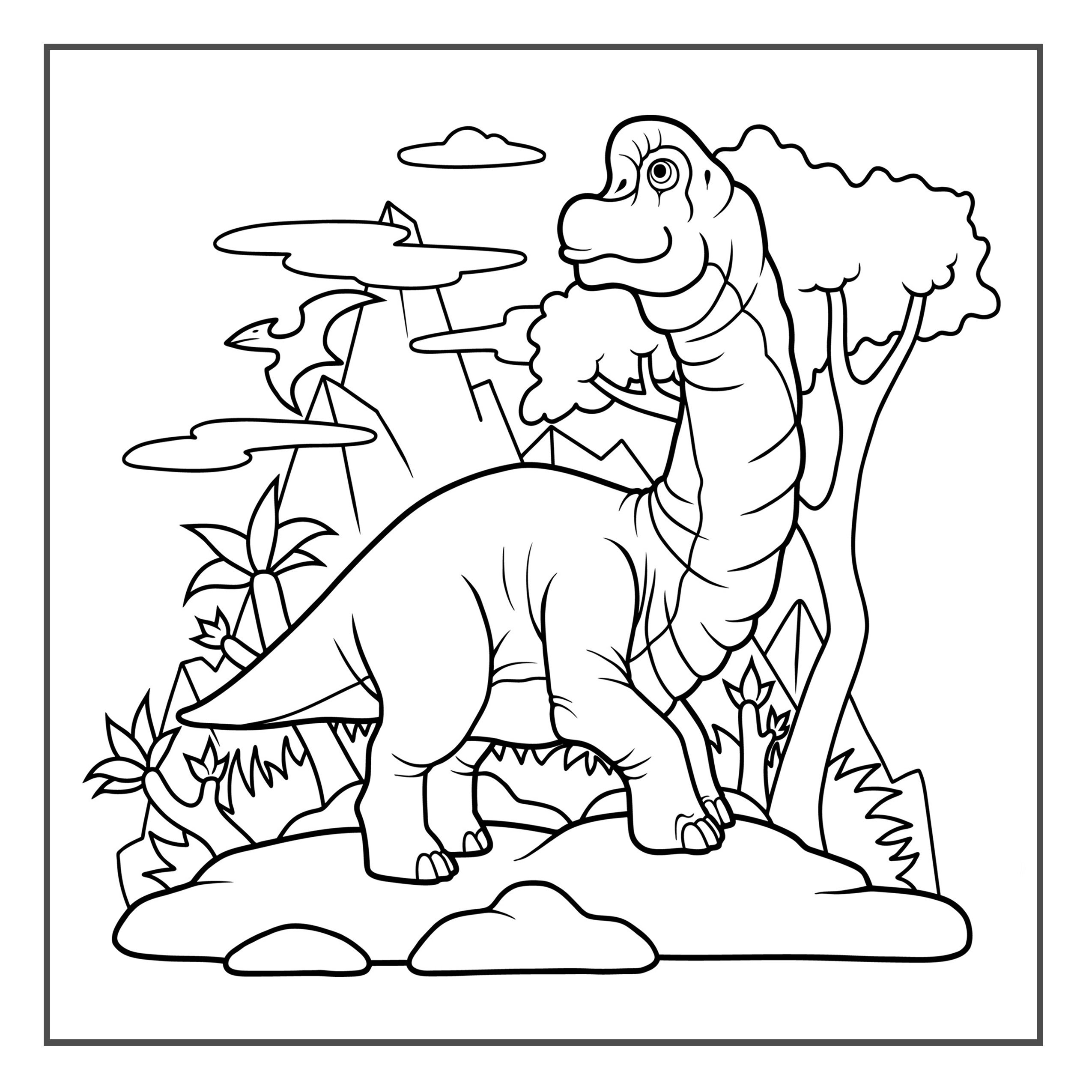 Dinosaur 40 Printable Pages - Etsy