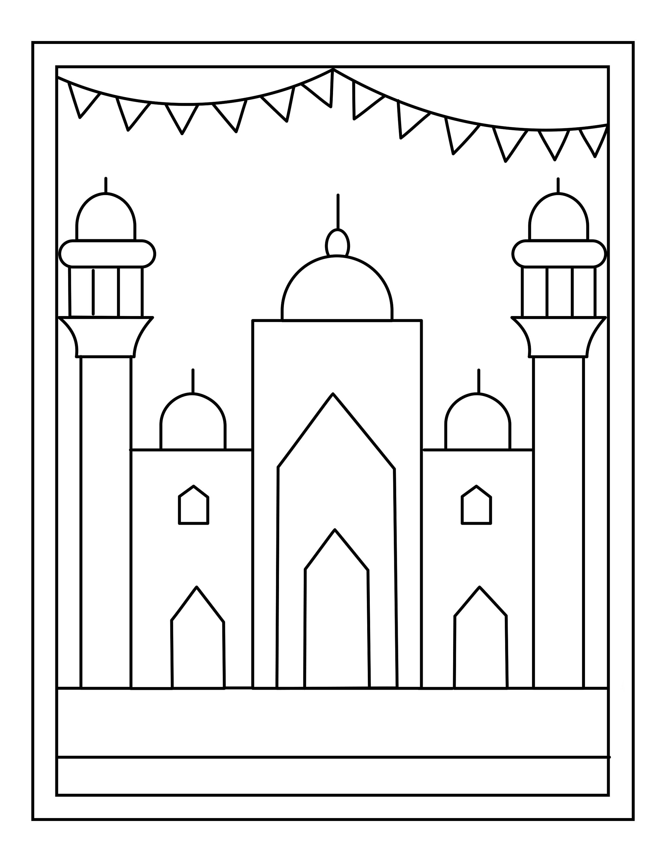 Ramadan Printable 16 Coloring Pages - Etsy UK