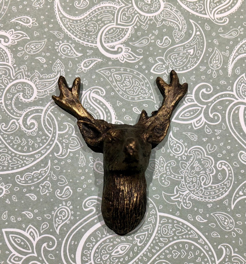 1:12 Scale Miniature Wall Mounted Stag Head - Etsy