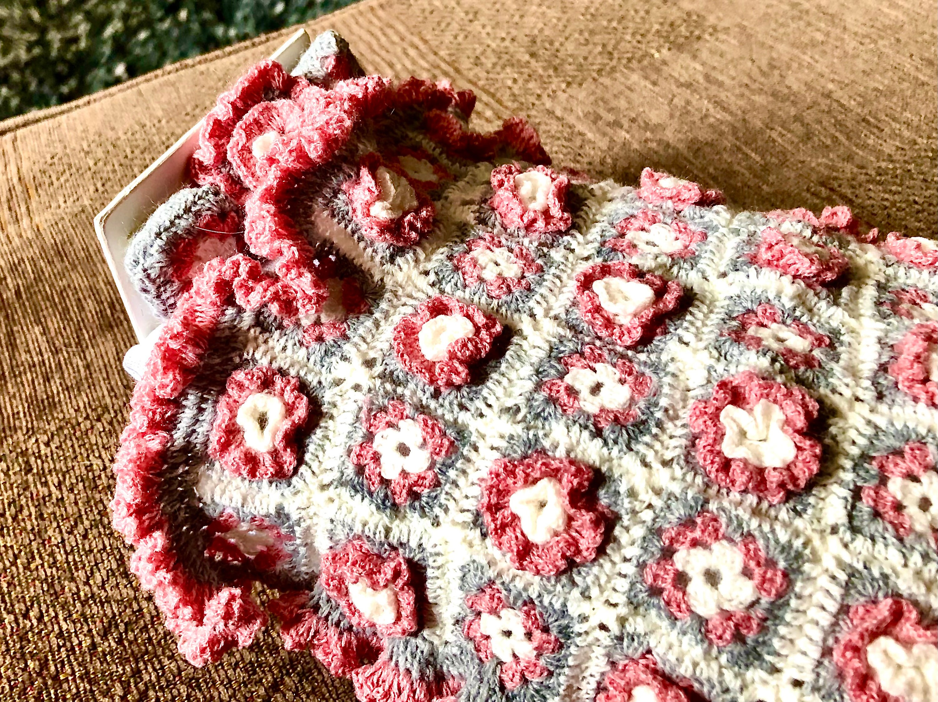 Mini Crochet Bed Set 1:12 Scale - Etsy