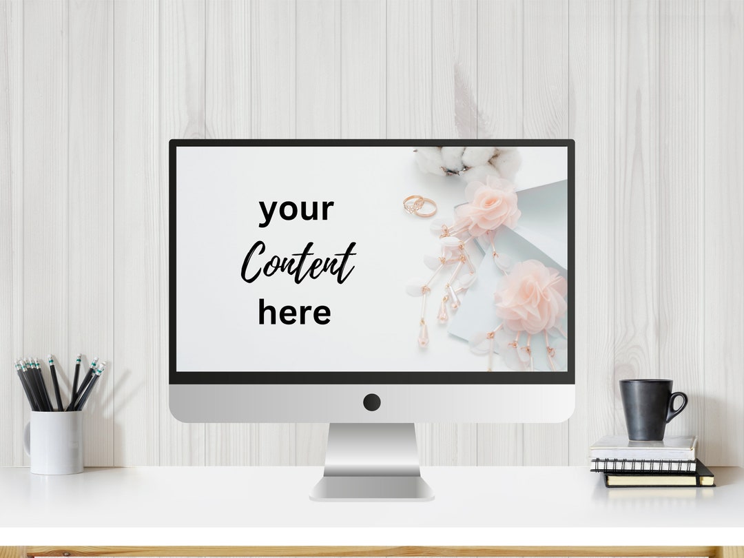 Laptop Screen Mockup | Computer Mockup | Desktop Mockup | MacBook ...
