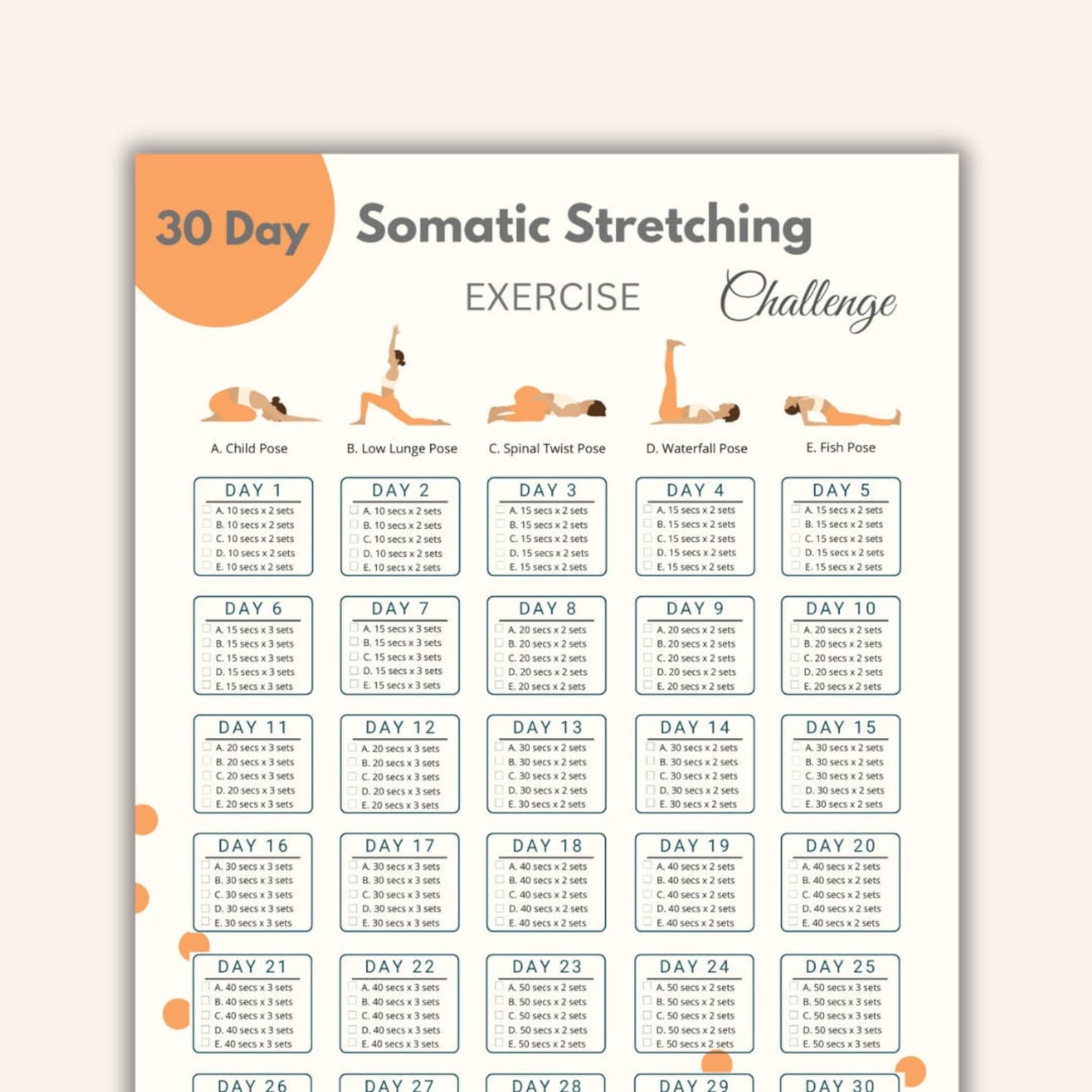 Somatic Stretching Exercise Challenge | Somatic Healing Coping Skills ...