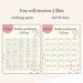30 Day Health and Beauty Challenge Digital Download Beauty Planner Glow ...