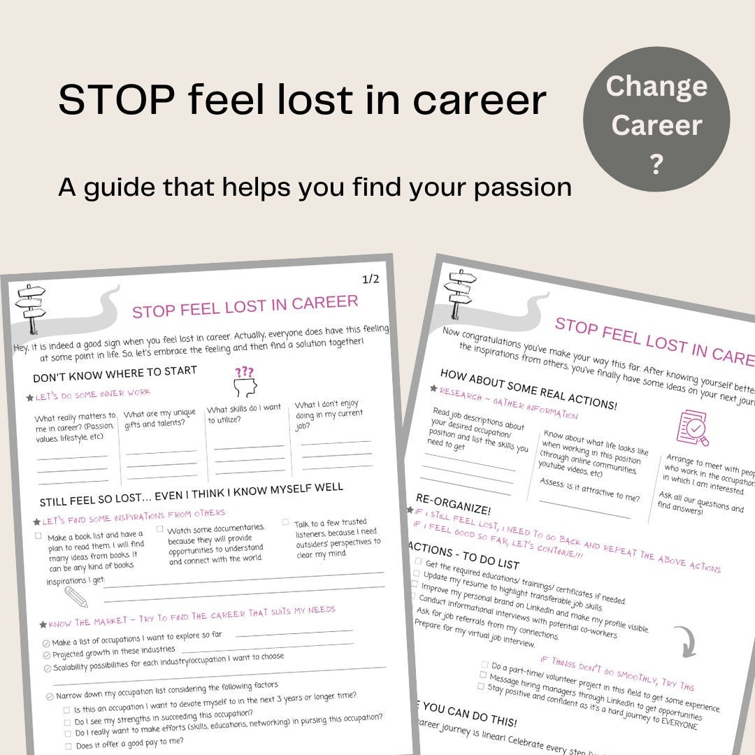 Stop Feel Lost in Career | Career Direction | Job Goal | Life Purpose ...