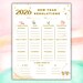 2026 New Year Resolution Planner | Goal Setting | Productivity Planner ...