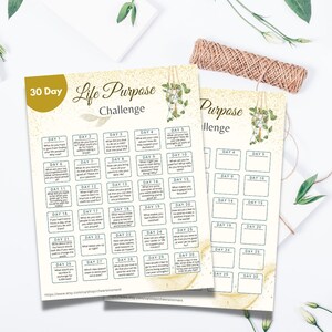 30 Day Life Purpose Challenge | Discover Your Path Guide | Your Purpose ...
