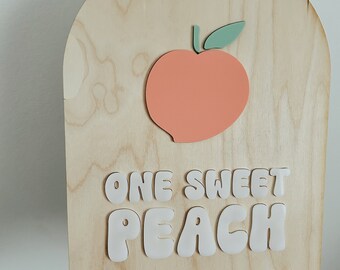 Hole in One First Birthday Milestone Acrylic Sign, First Birthday ...