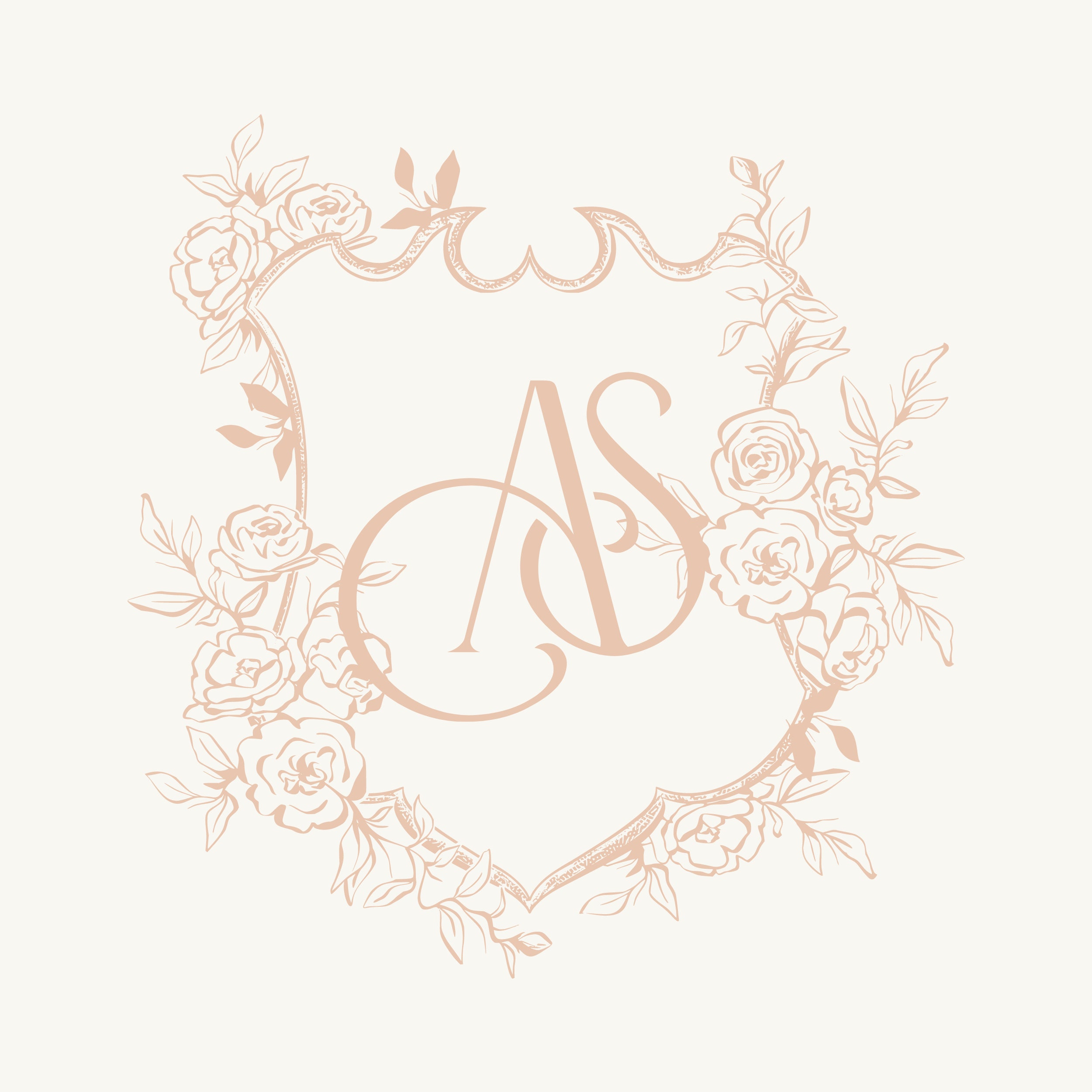 Custom Wedding Crest Watercolor Wedding Crest Custom Wedding - Etsy