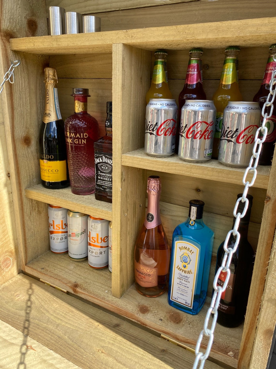 Cast & Wood Deluxe Murphy Bar Handmade Premium Wall Mounted - Etsy