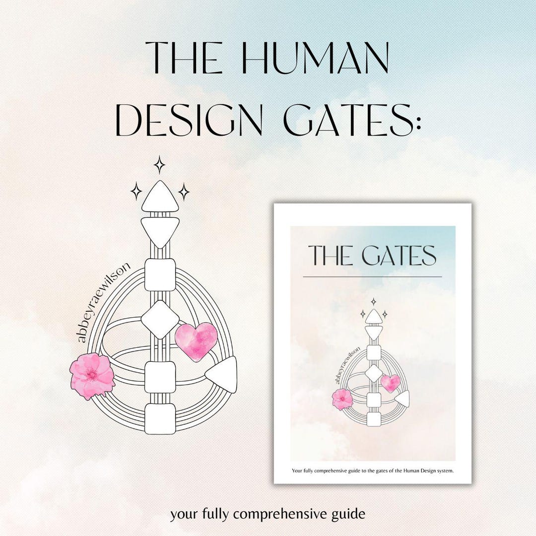 Your Comprehensive Guide to the Human Design Gates - Etsy