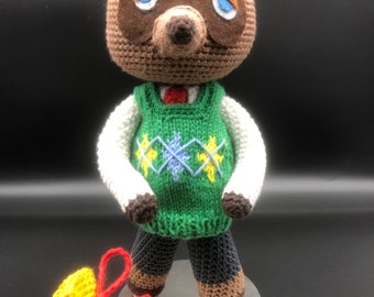 Tom Nook Animal Crossing Tom Nook AC Tom Nook AC Plush Tom Nook Plush ...