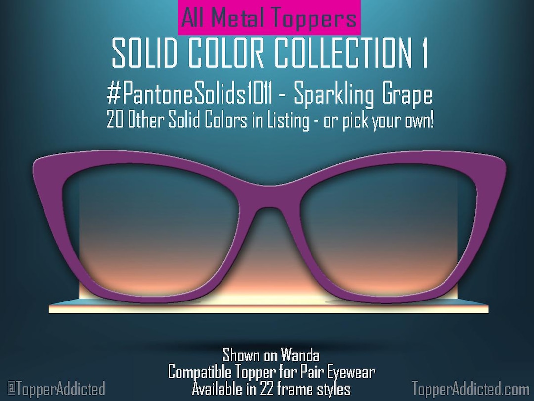 Solid Color Topper Collection – 20 Bold & Fashionable Options + Choose ...