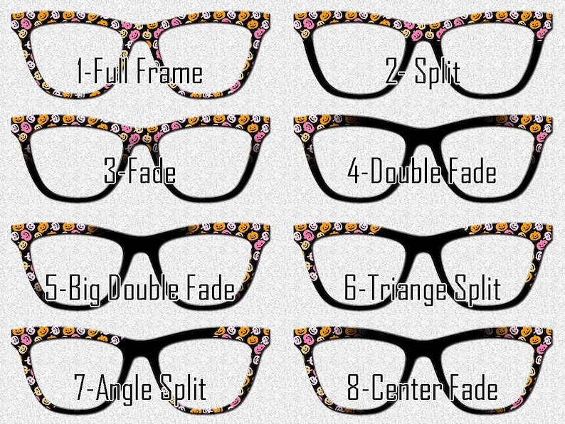 Boo-tiful Pumpkins Halloween Magnetic Topper for Pair Eyewear ...