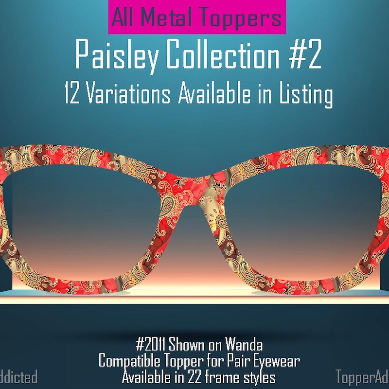 Eyeglass Toppers - Etsy