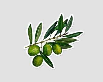 Olive Trees Sticker - Etsy