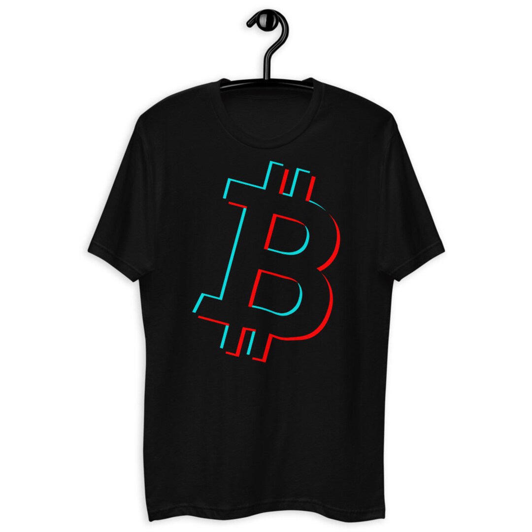 Bitcoin Crypto T-shirt, Blockchain Cryptocurrency Men's Gift Short ...