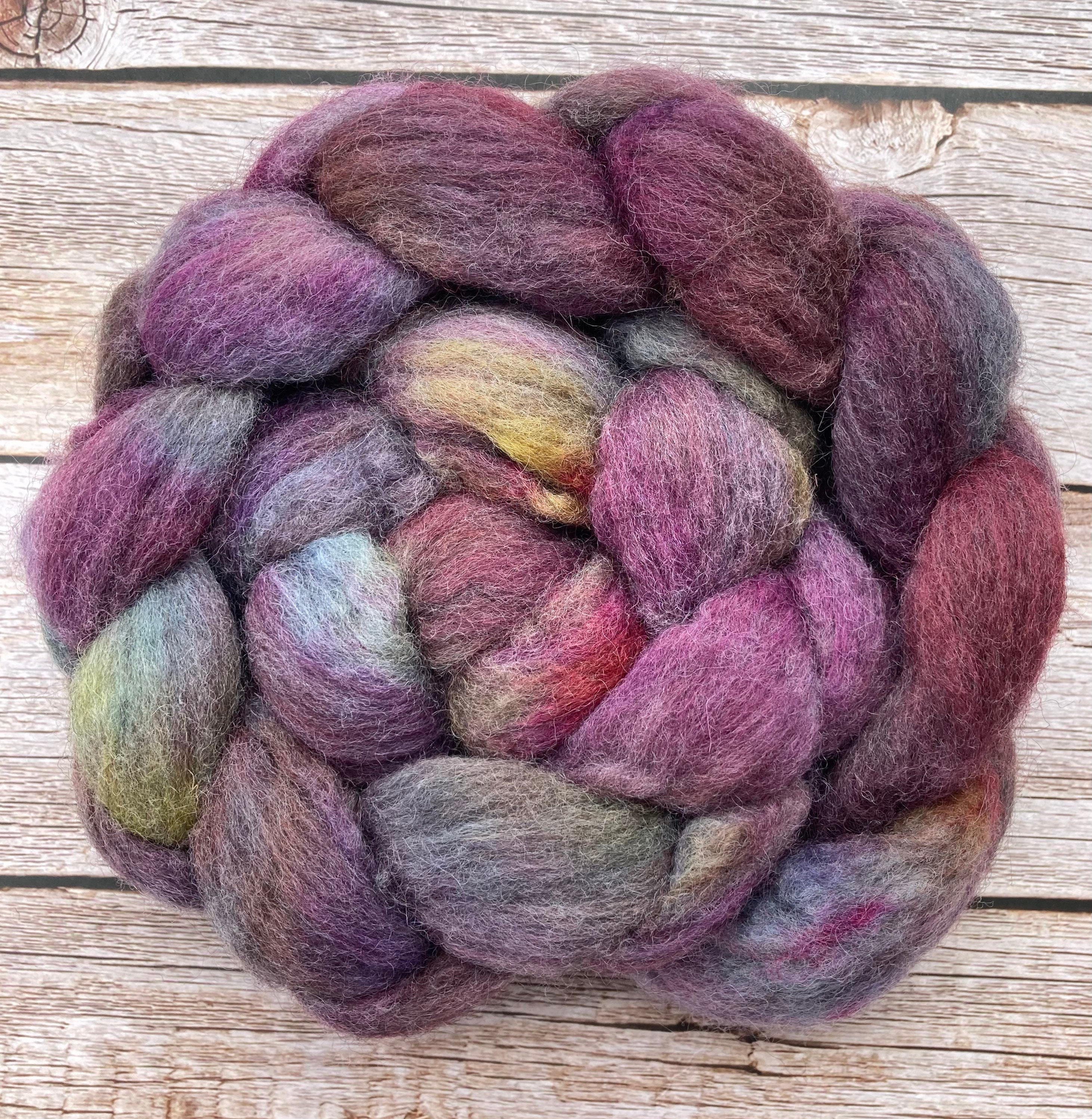 Hand Painted Roving