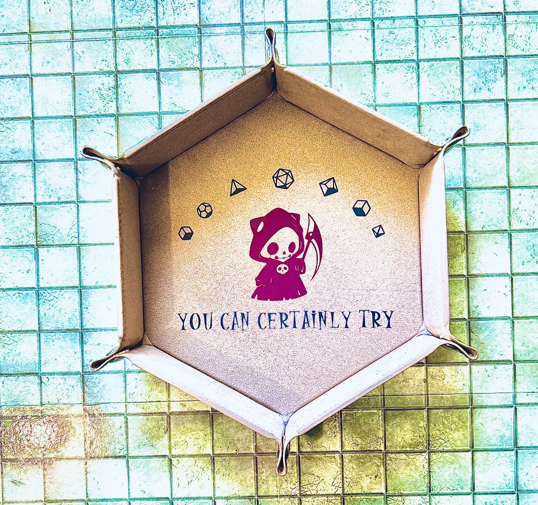 Dnd Dice Tray, Collapsible Dice Tray, Portable Dice Tray, Custom Dice ...