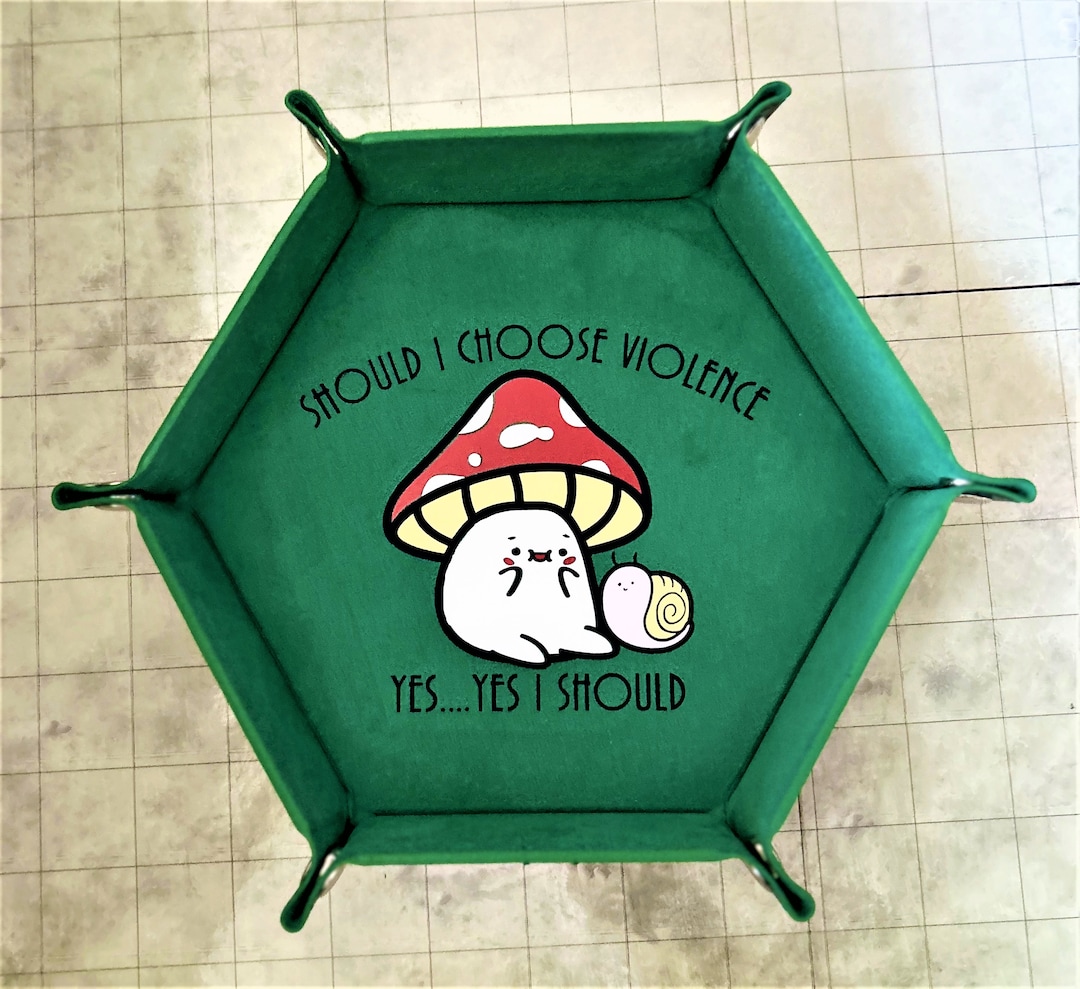 Dnd Dice Tray, Collapsible Dice Tray, Portable Dice Tray, Custom Dice ...