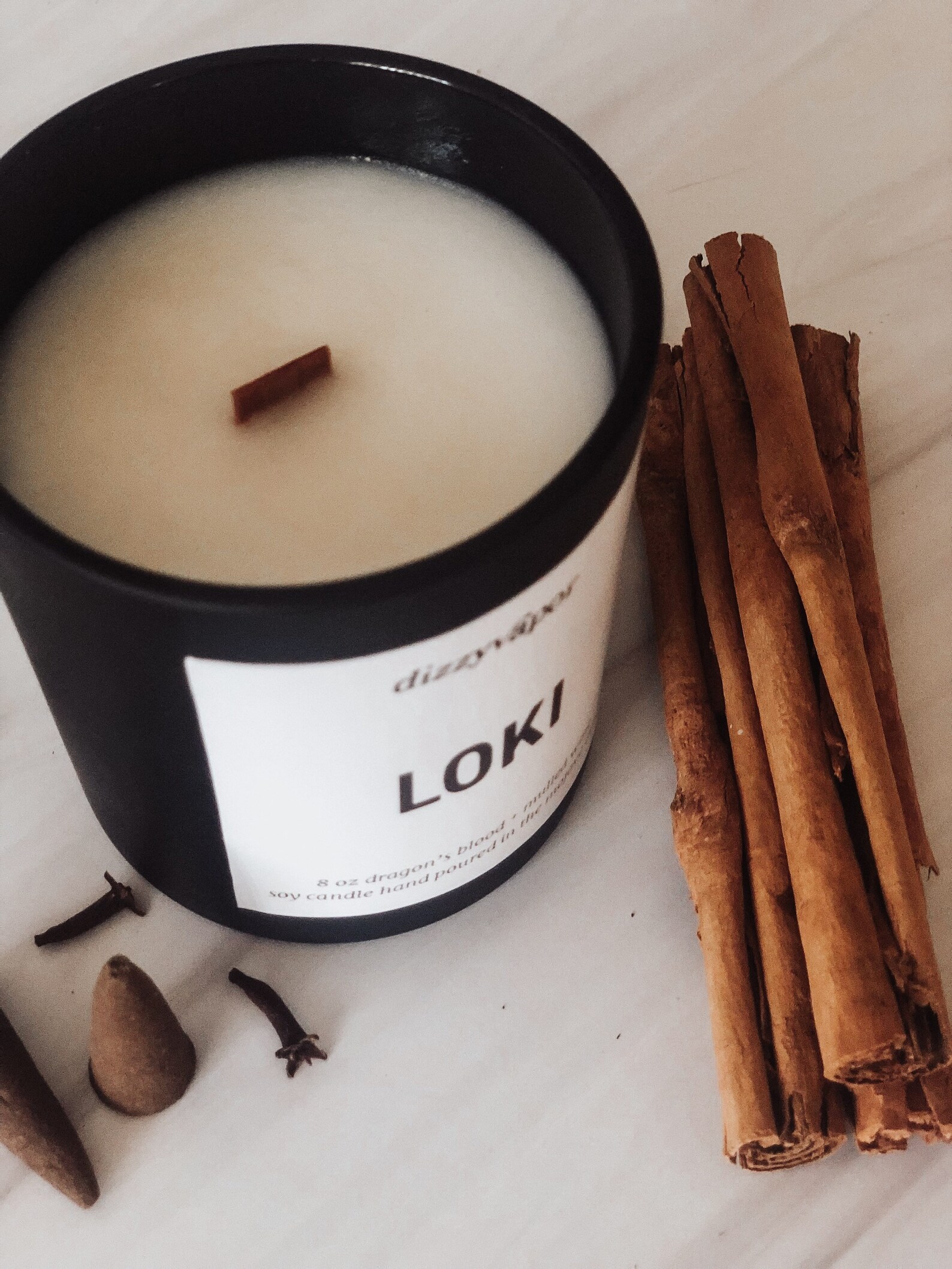 Loki Dragons Blood & Mulled Wine Hand Poured Soy Candle - Etsy